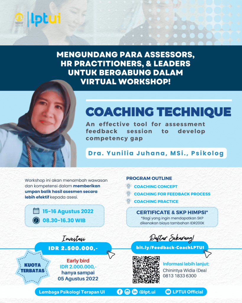 Coaching Technique – Assessment Feedback Session – LPTUI