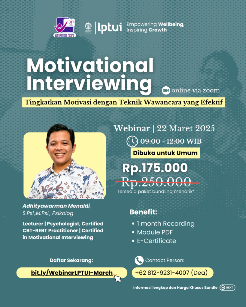 Webinar Motivational Interviewing - LPTUI